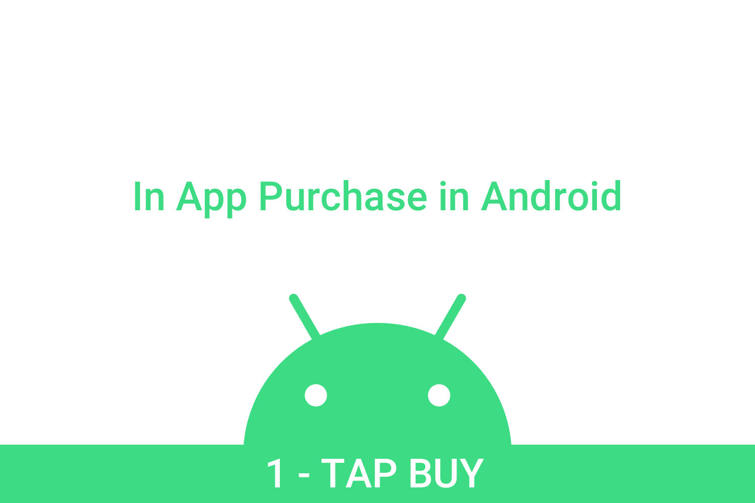 Implement In App Purchases In Android
